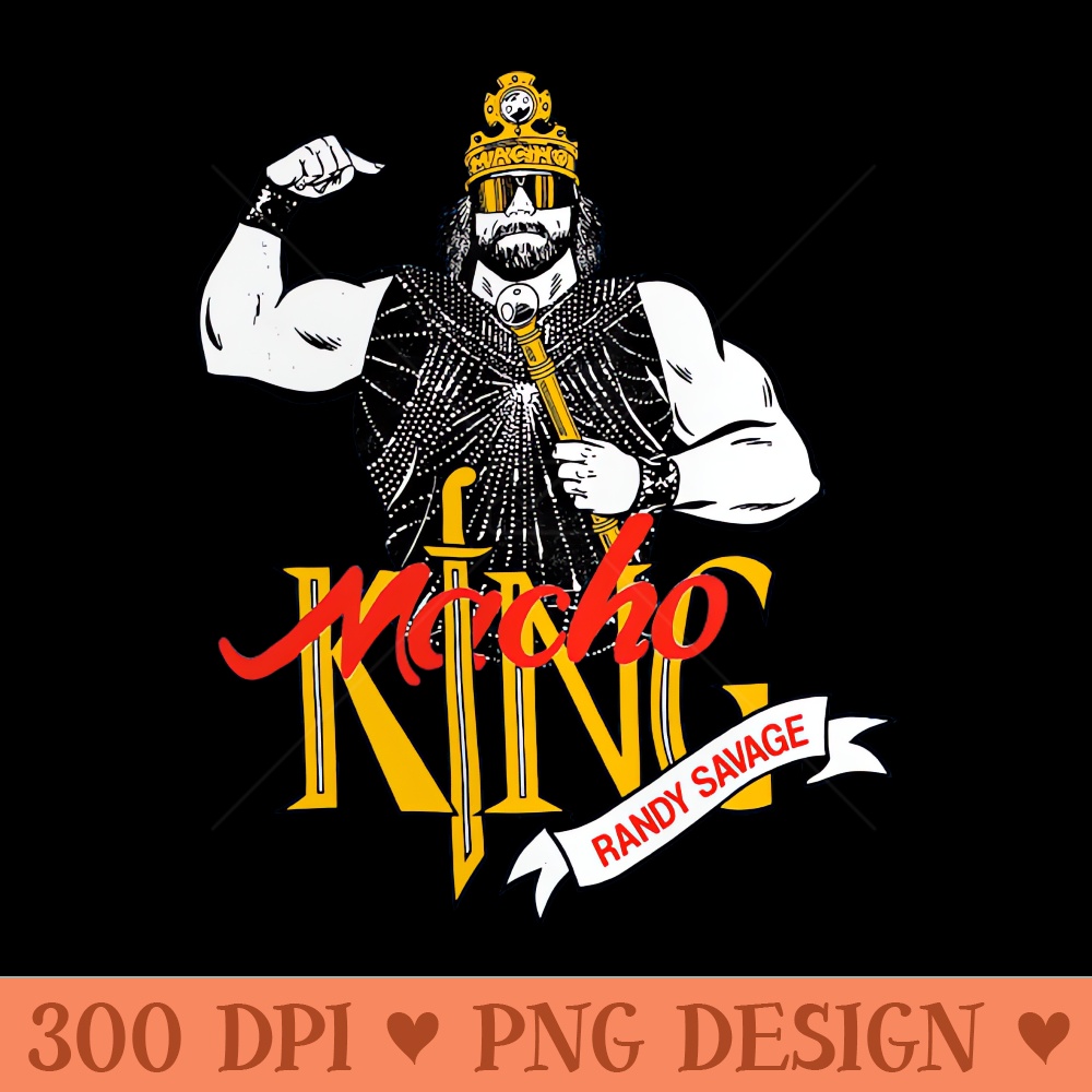 Macho Man Randy Savage Macho King - PNG Templates Download - | Inspire ...