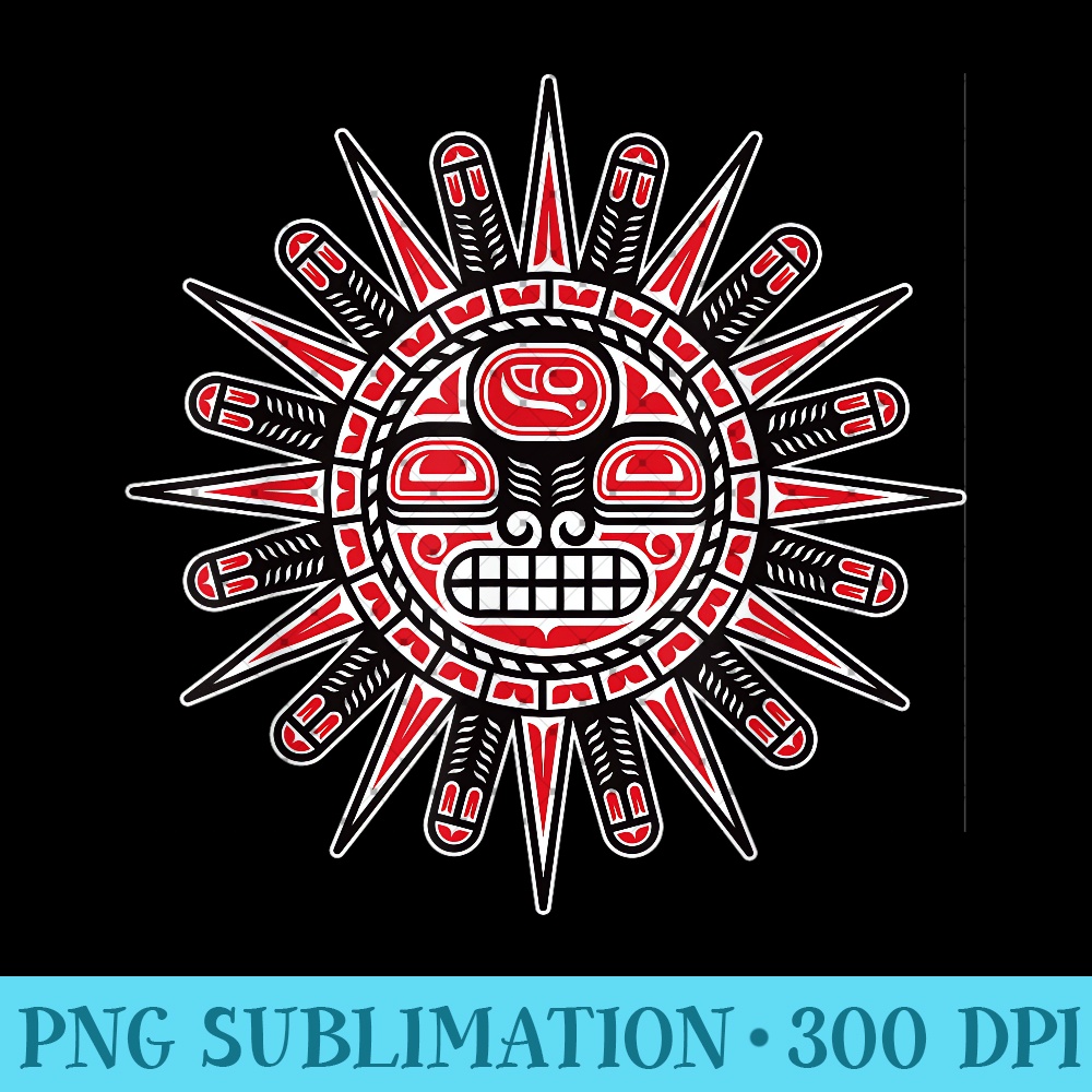 Haida Sun American Indian Native America Indigenous - Printa | Inspire ...