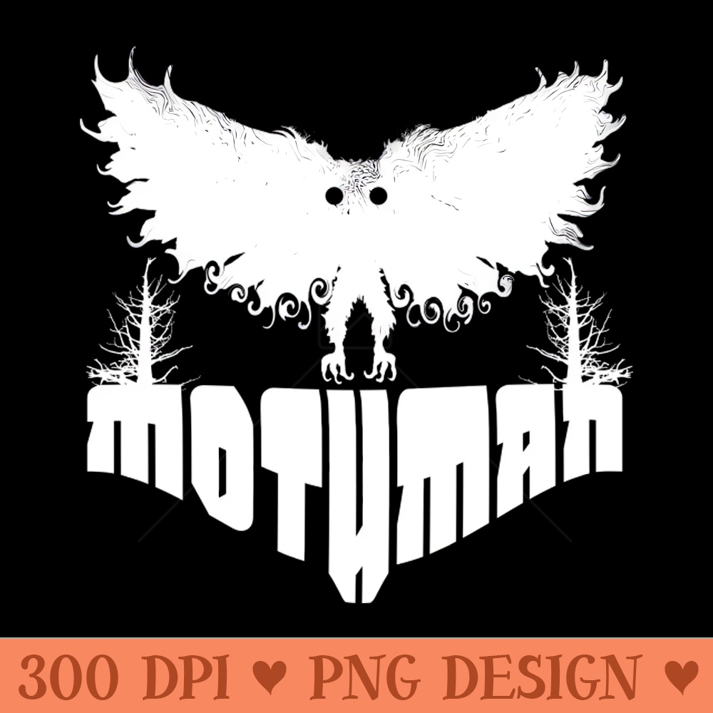 Mothman West Virginia Wing Humanoid Moth Retro Vintage All W | Inspire ...