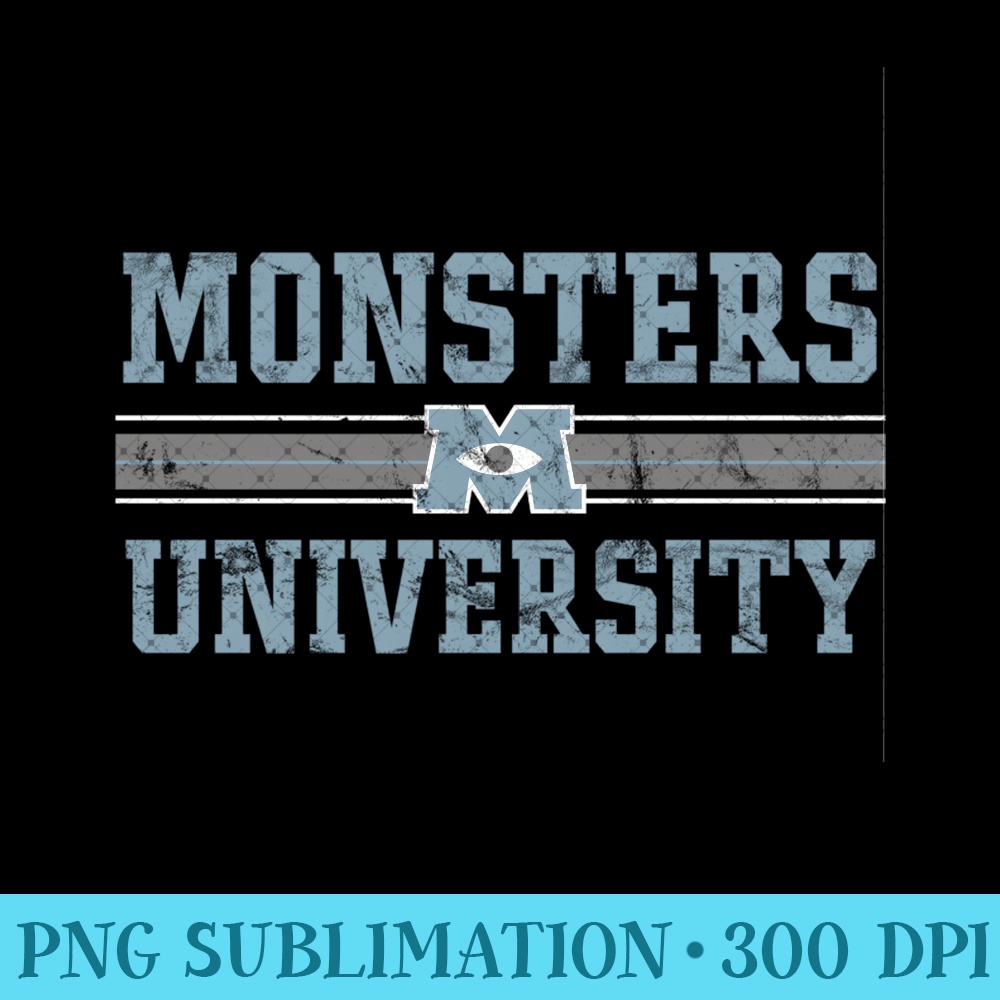 Disney Pixar Monsters University Simple Boarder Collegiate - | Inspire ...