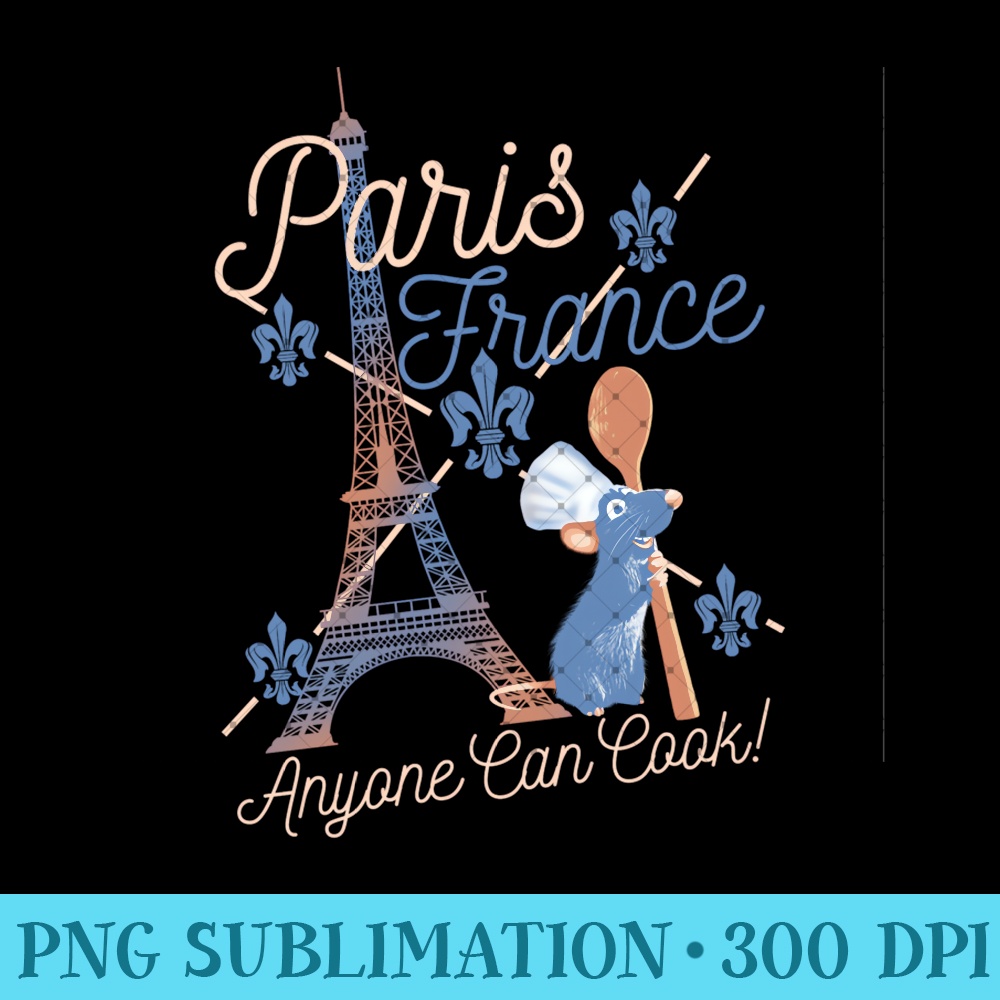 Disney Pixar Ratatouille Remy Paris France Poster - Exclusiv | Inspire ...