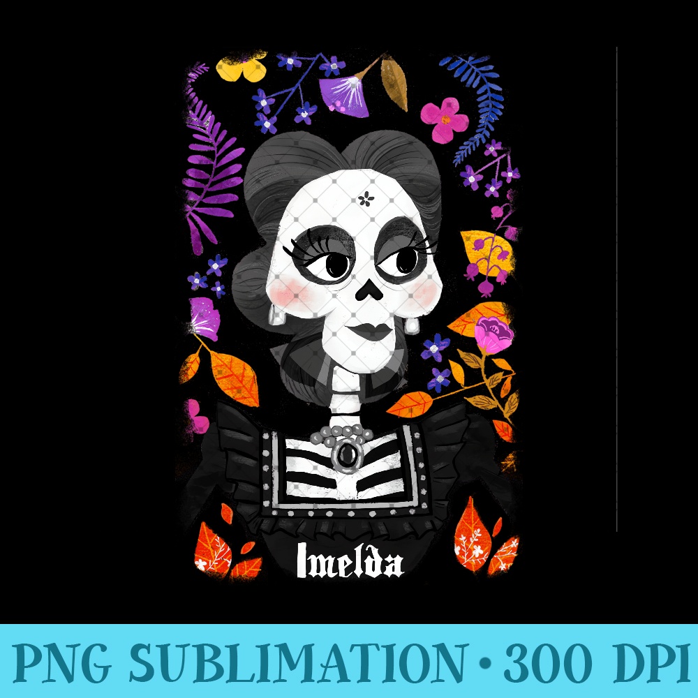 Disney Pixar Coco Iconic Mama Imelda Colorful Floral Frame S | Inspire ...