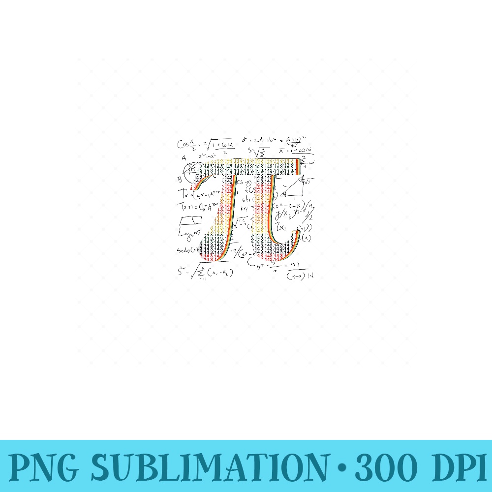 Pi Symbol Math Formula Mathematics Equations Pi Day - Printa | Inspire ...