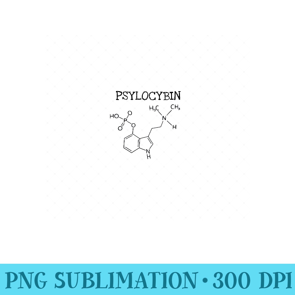 Chemical Formula of Psilocybin and Magic Mushrooms - PNG Tem | Inspire ...