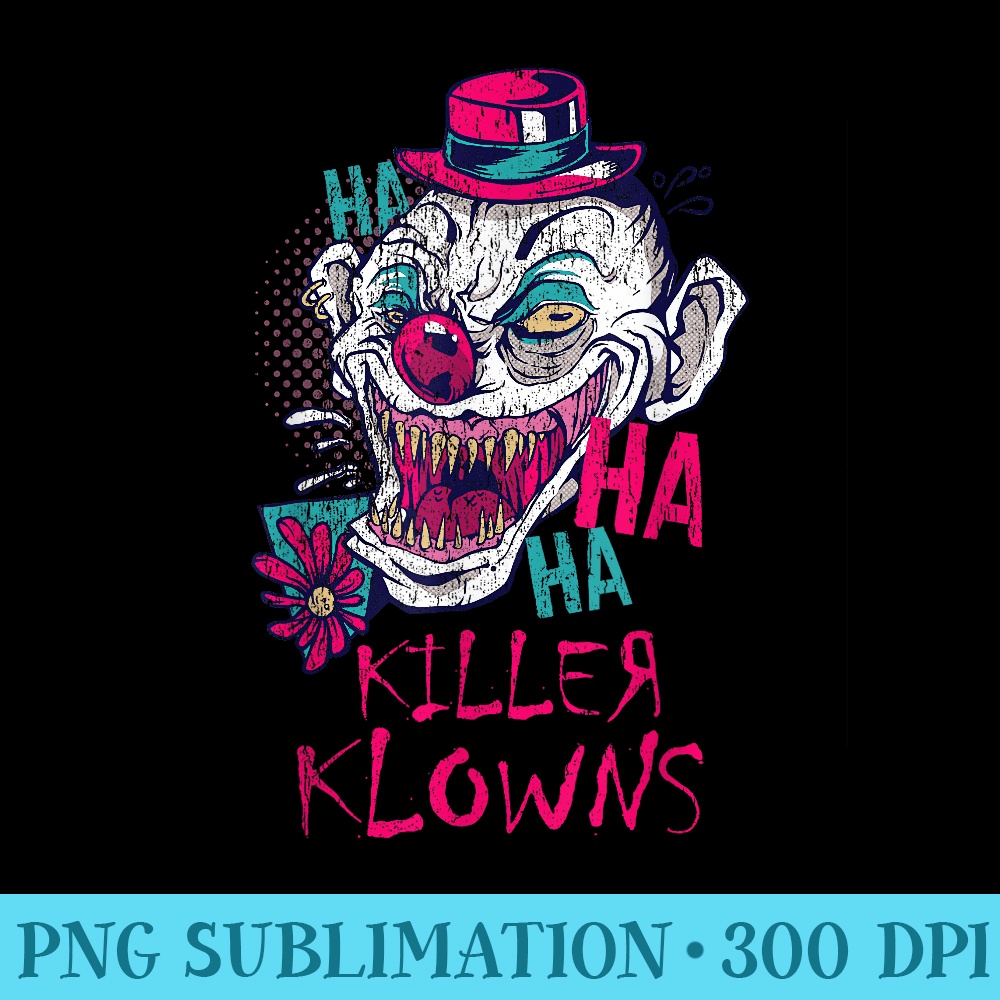 Killer Klowns Halloween Alien Clown Serial Killer Horror - P | Inspire ...