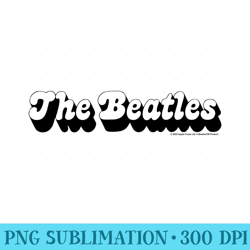 The Beatles - Single Logo Sweatshirt - Exclusive PNG designs | Inspire ...
