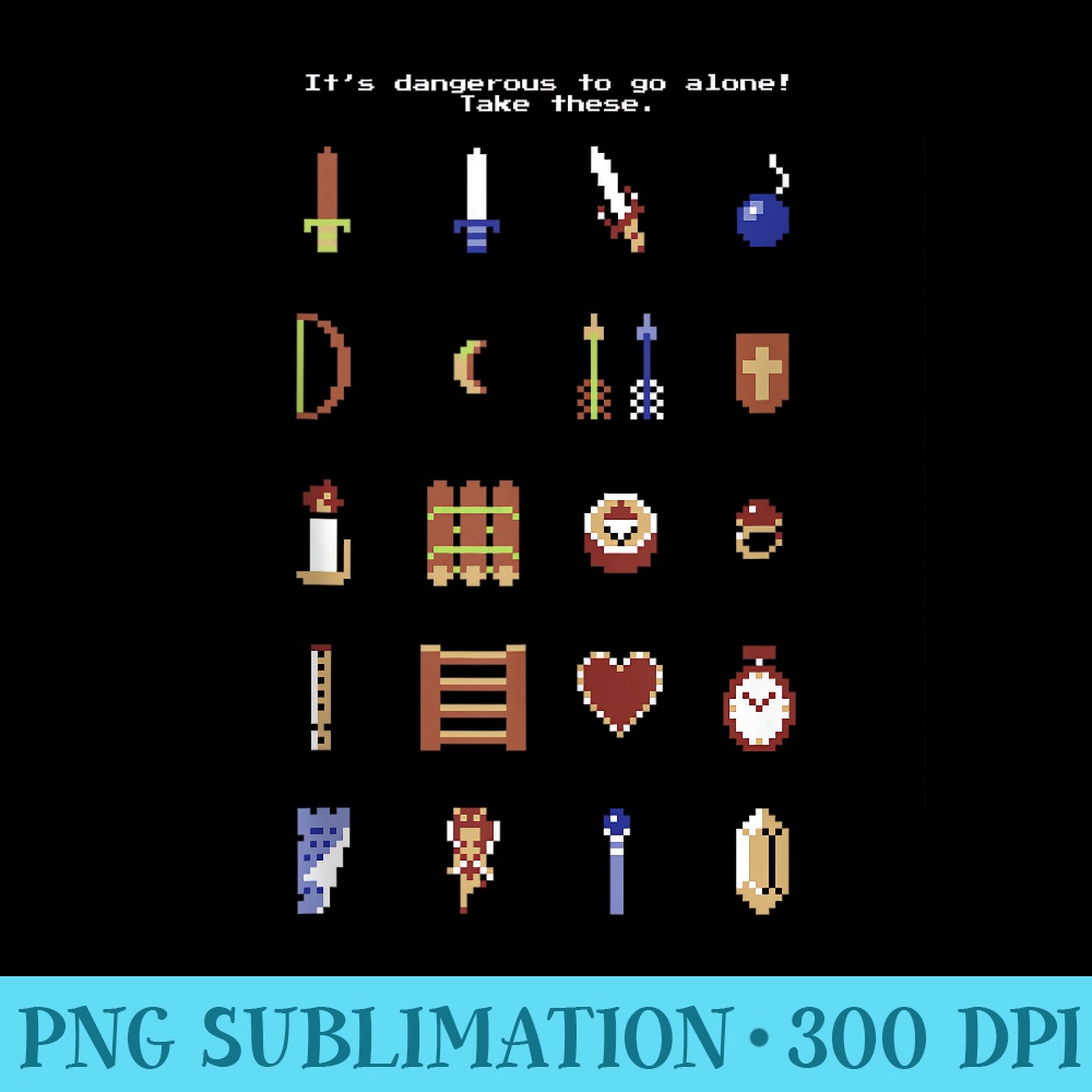 Legend of Zelda Take These Quest Items - PNG Templates Downl | Inspire ...
