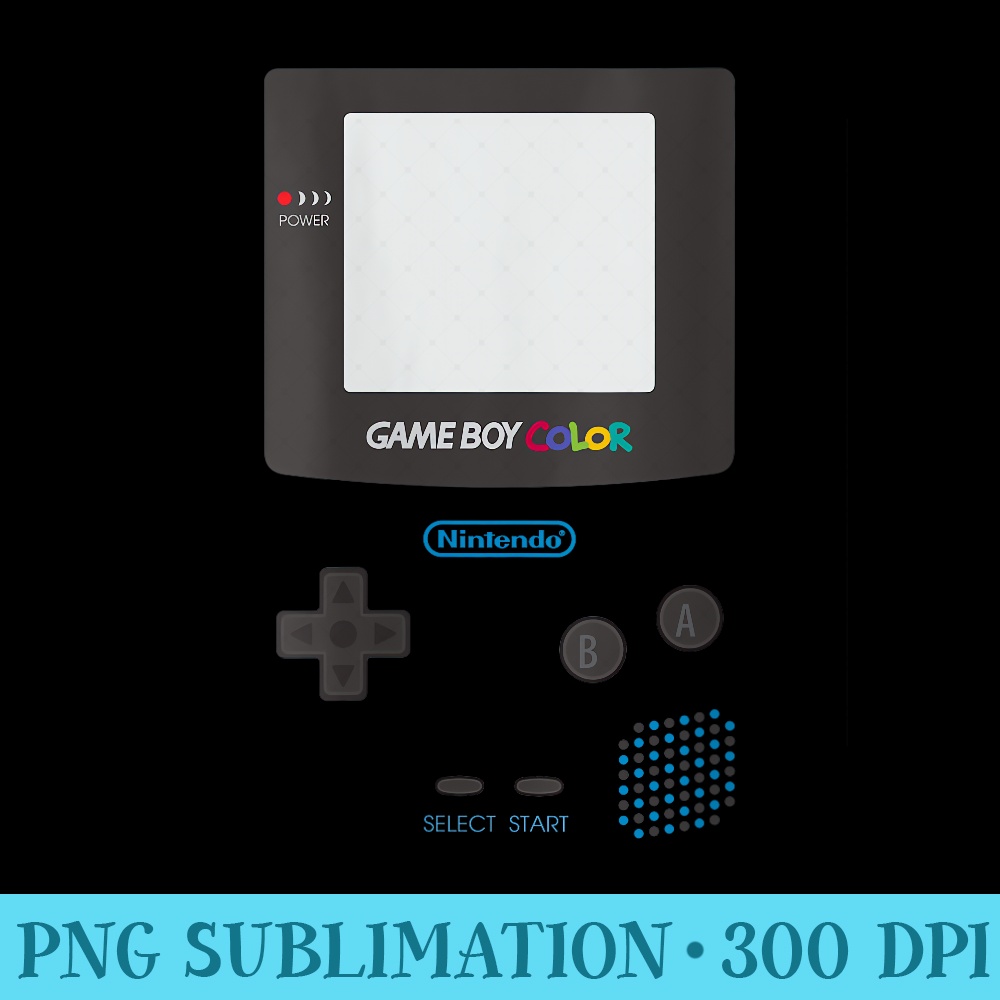 Nintendo Classic Gameboy Color - PNG Templates Download | Inspire Uplift