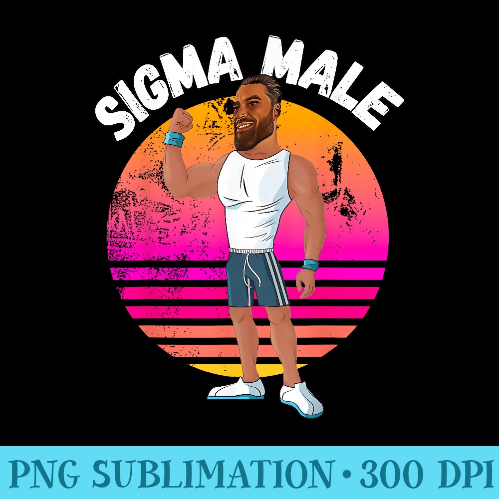 Gigachad Sigma Male Bodybuilder Giga Chad Sigma Grindset - S | Inspire ...