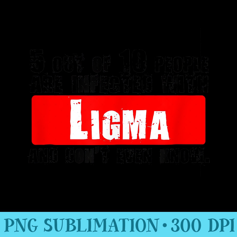 LIGMA FIGHT FOR THE CURE Funny product - PNG Picture Downloa | Inspire ...
