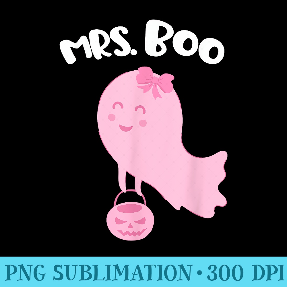 for Couples Mrs BOO and Mr Boo Matching Halloween - PNG Pict | Inspire ...