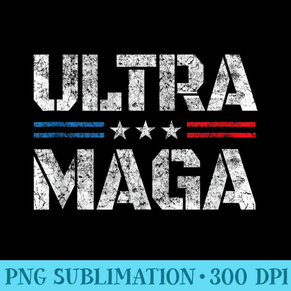 Ultra Maga US American USA Proud Ultra Maga - Blank Shirt Te | Inspire ...