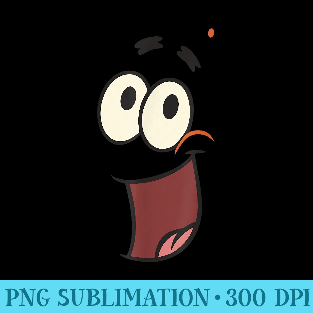 SpongeBob SquarePants Patrick Star Large Face - Download Shi | Inspire ...