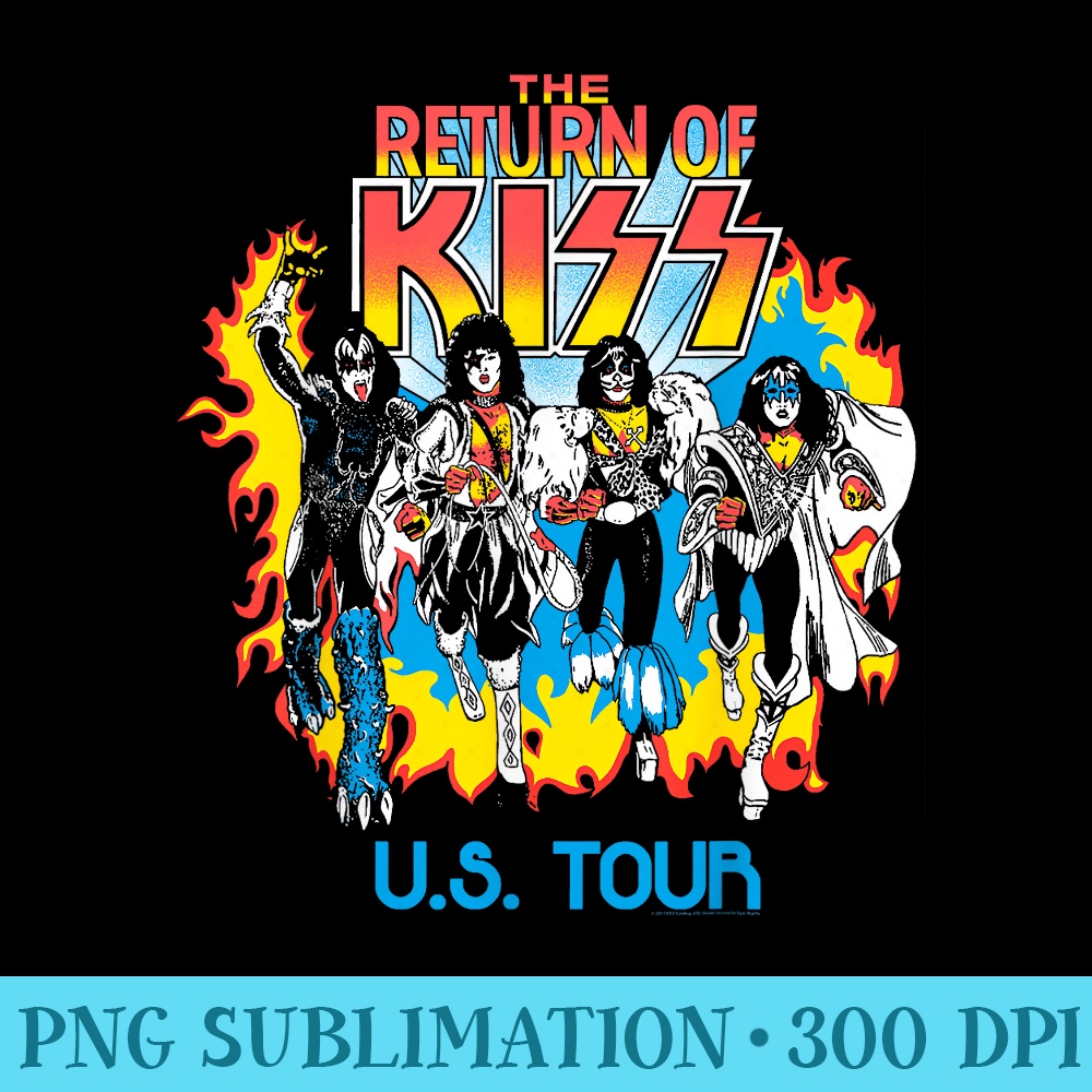 KISS Return of KISS - Download PNG Files | Inspire Uplift