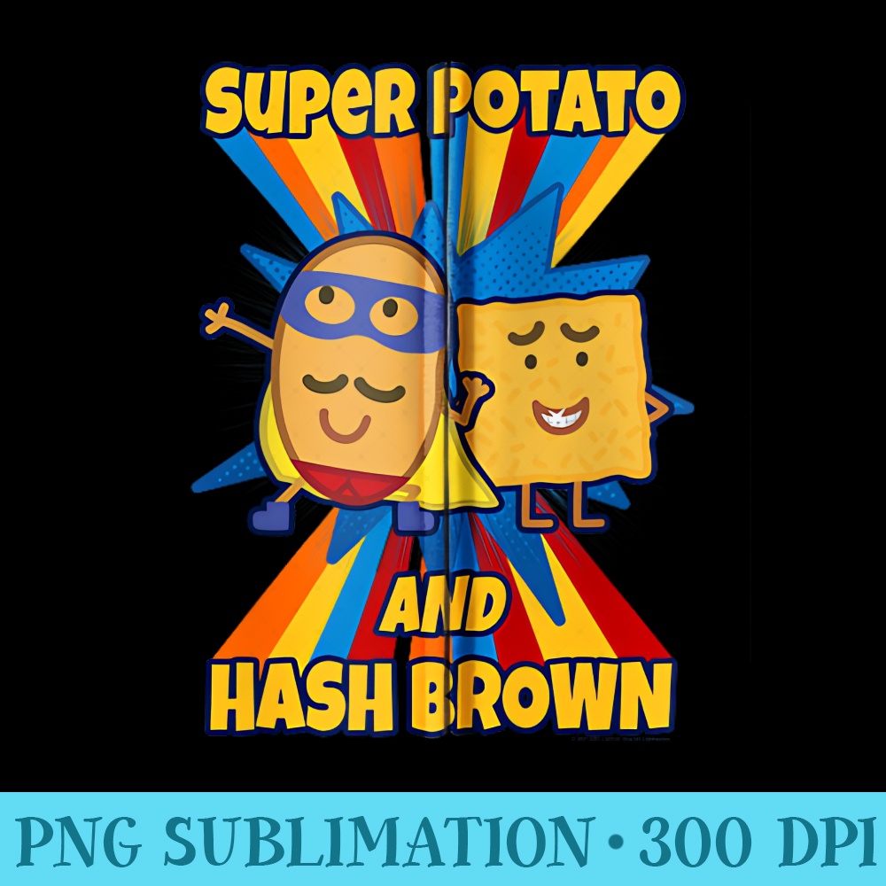 Peppa Pig Visits America Super Potato And Hash Brown - Subli | Inspire ...