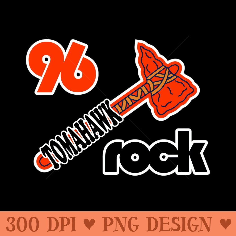 WKLS 96 Rock Atlanta Tomahawk Braves Mashup - High Resolutio | Inspire ...