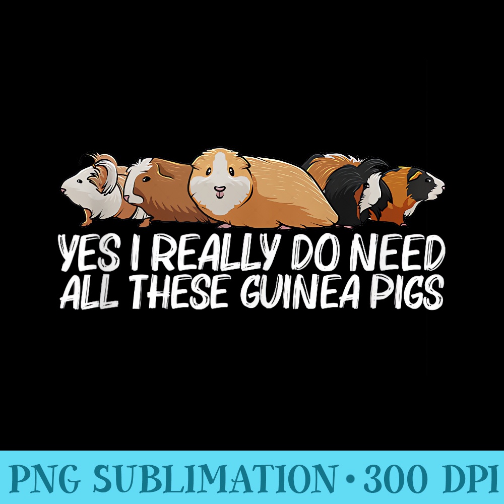 Funny Guinea Pig Design For Men Guinea Pig Lover - Sublimati | Inspire ...