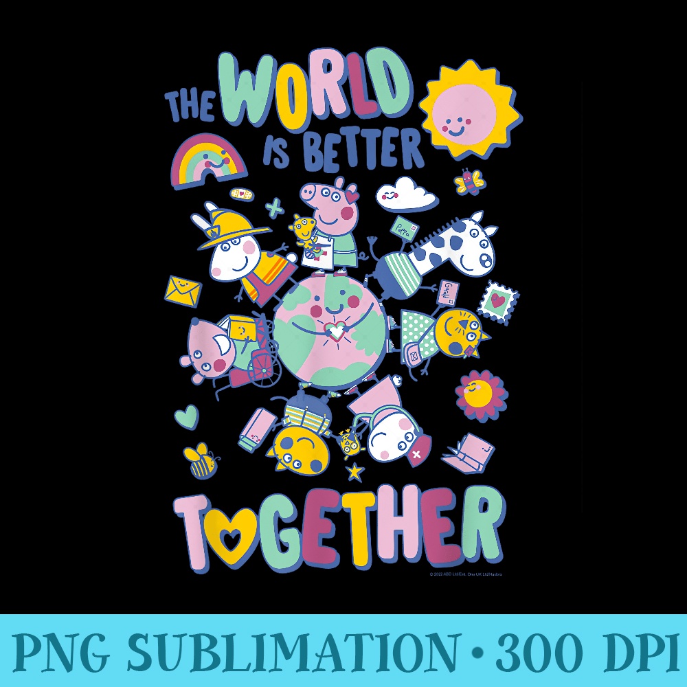 Peppa Pig The World Is Better Together Helping Hands - PNG D | Inspire ...
