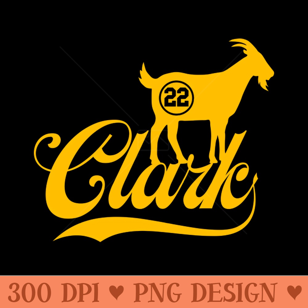 Caitlin Clark Goat - Sublimation PNG download | Inspire Uplift