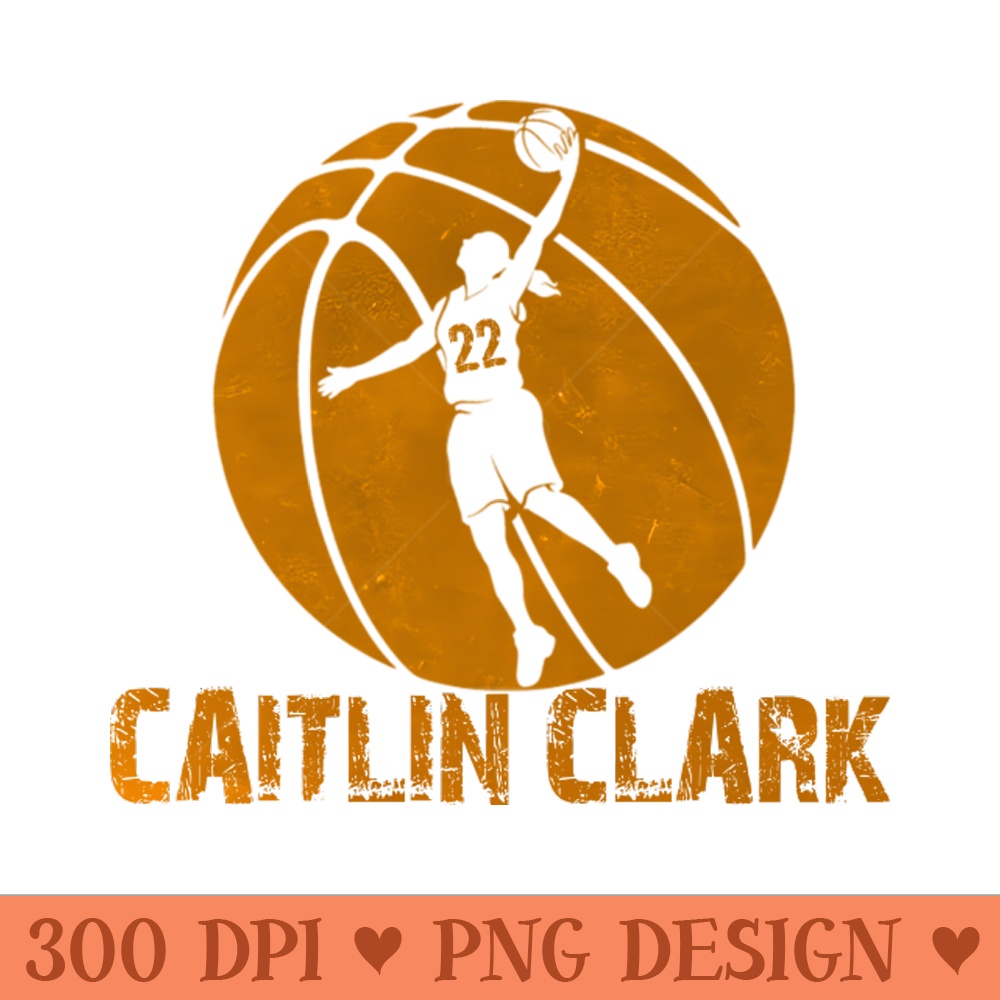 Caitlin Clark - PNG Download Button | Inspire Uplift