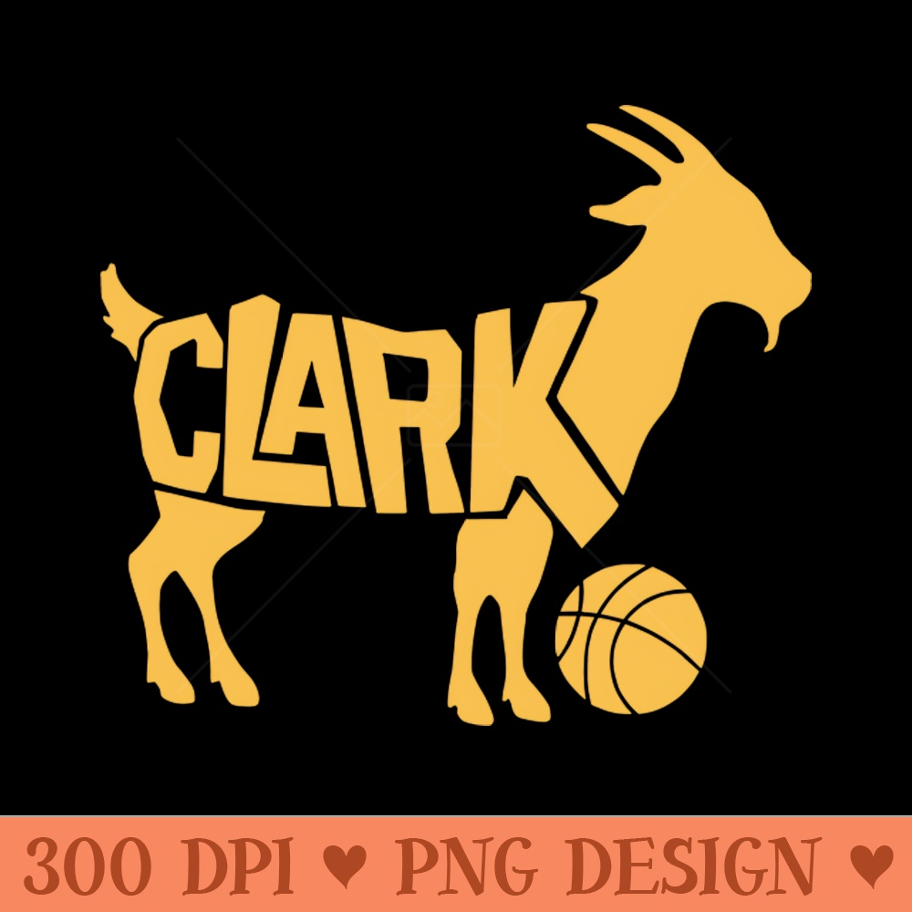 Caitlin Clark GOAT - Sublimation PNG Designs - Inspire Uplift