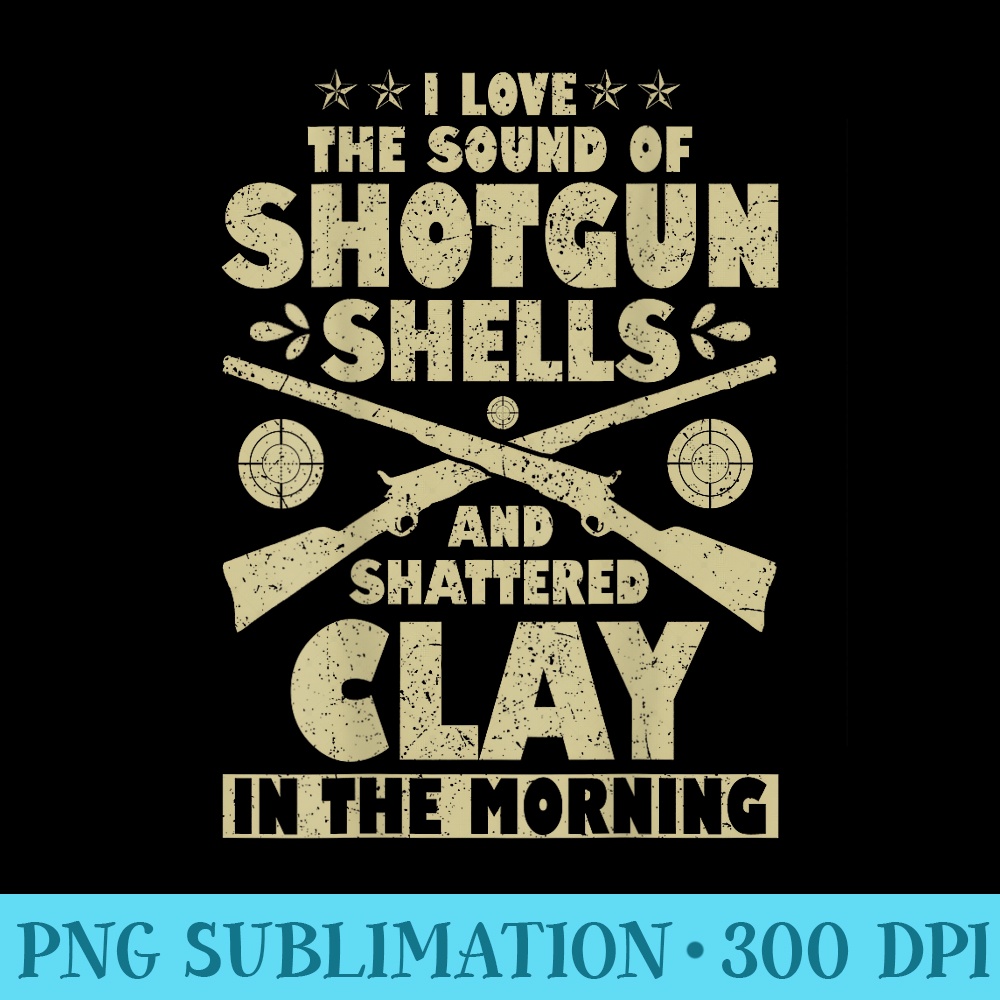 Trap Shooter T Skeet Shooting Design on Back - PNG Sublimati | Inspire ...