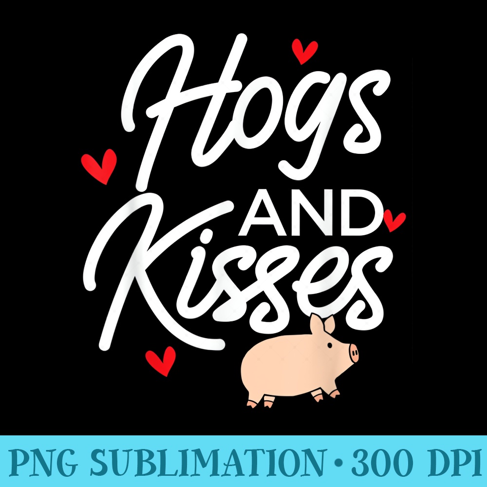 Hogs And Kisses - PNG Clipart Download | Inspire Uplift