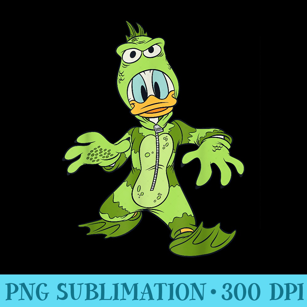 Disney Donald Duck Monster Halloween - PNG Image Download | Inspire Uplift