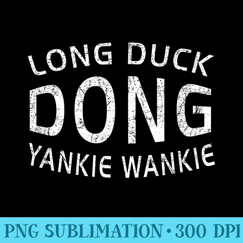 Long Duk Dong Yankie Wankie Funny Duck Vintage Retro 80s - P | Inspire ...