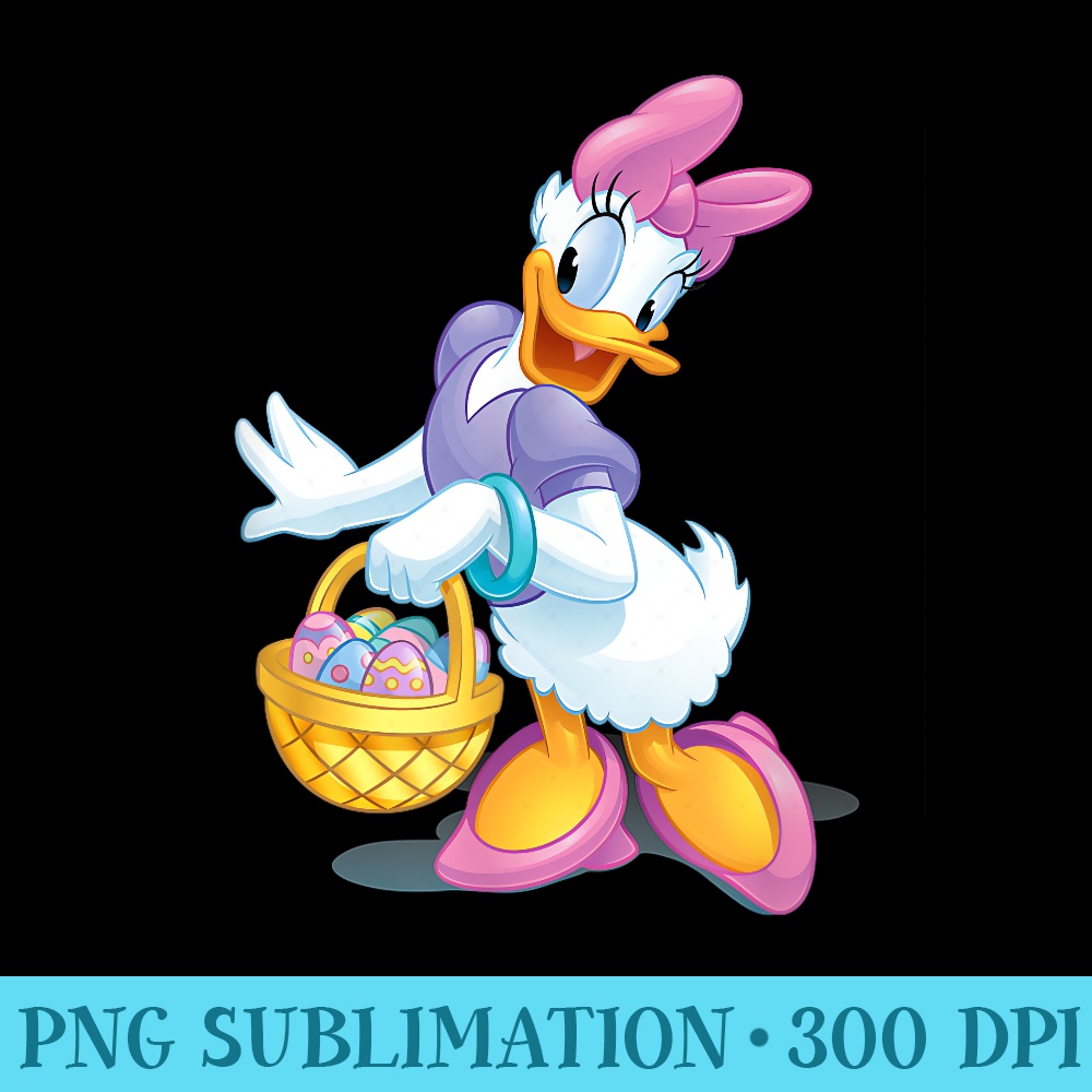 Disney Easter Daisy Duck Easter - Ready To Print PNG Designs | Inspire ...