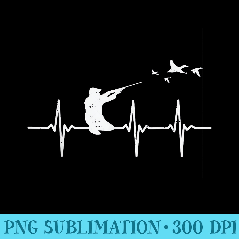 Heartbeat Bird Shooting Hunting Duck Goose Hunter Quail - Sh | Inspire ...