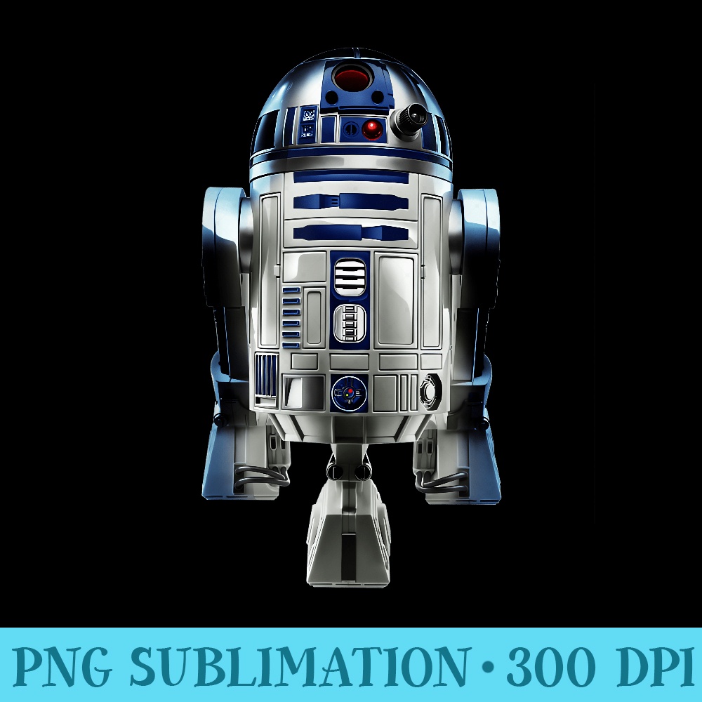 Star Wars R2D2 HiResolution Front View Graphic T - Download | Inspire ...