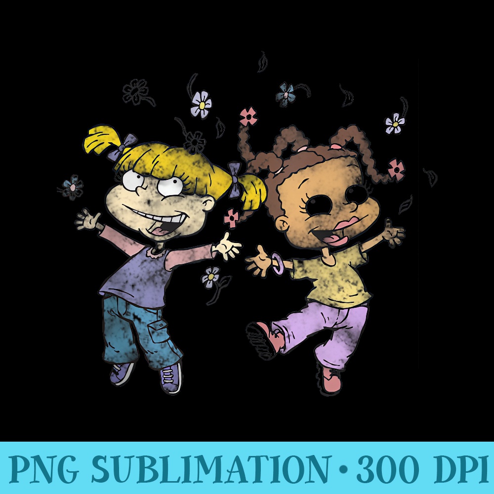 Nickelodeon Rugrats Angelica And Susie - Transparent Shirt C | Inspire ...