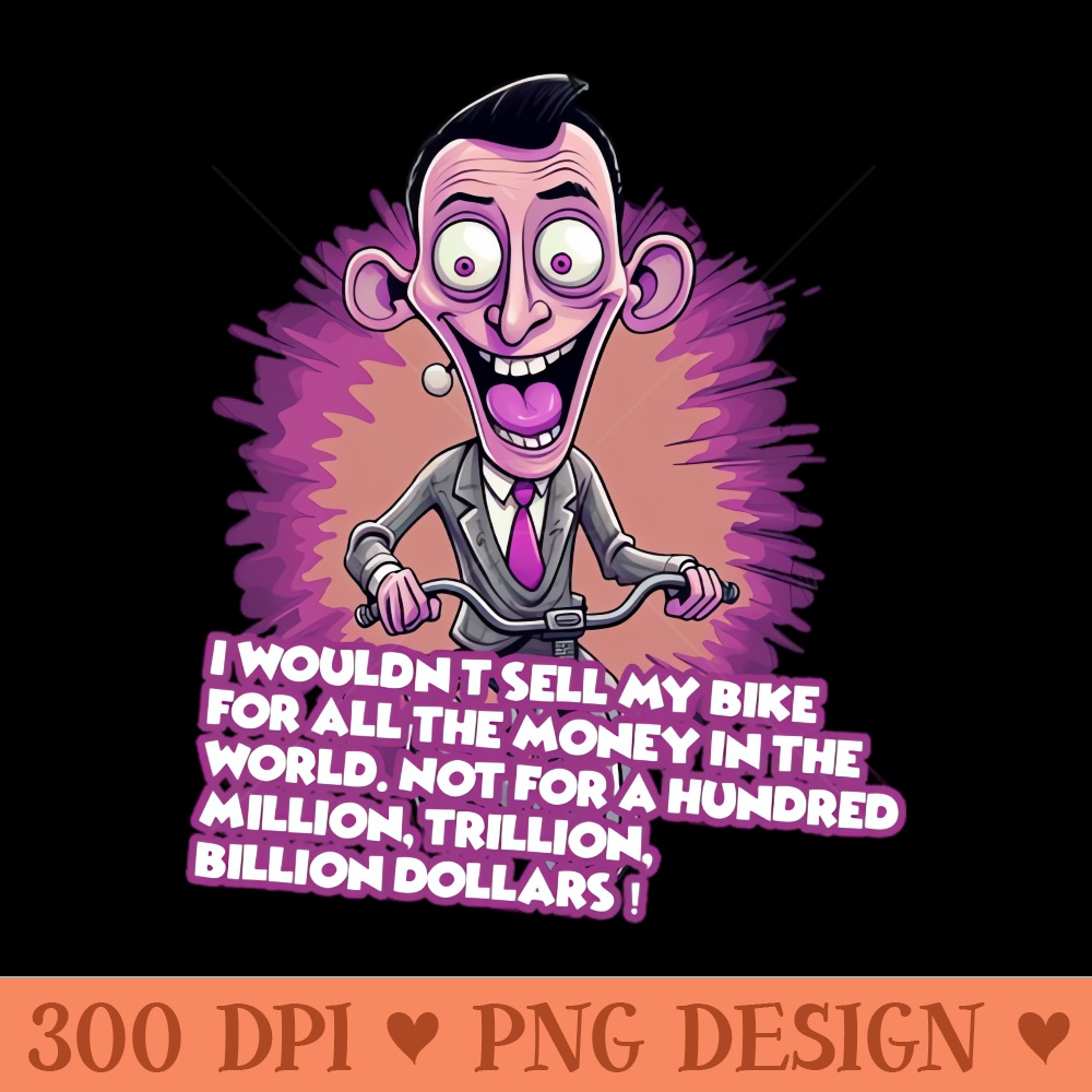 Pee Wee Herman Adventures - Transparent PNG Mockup | Inspire Uplift