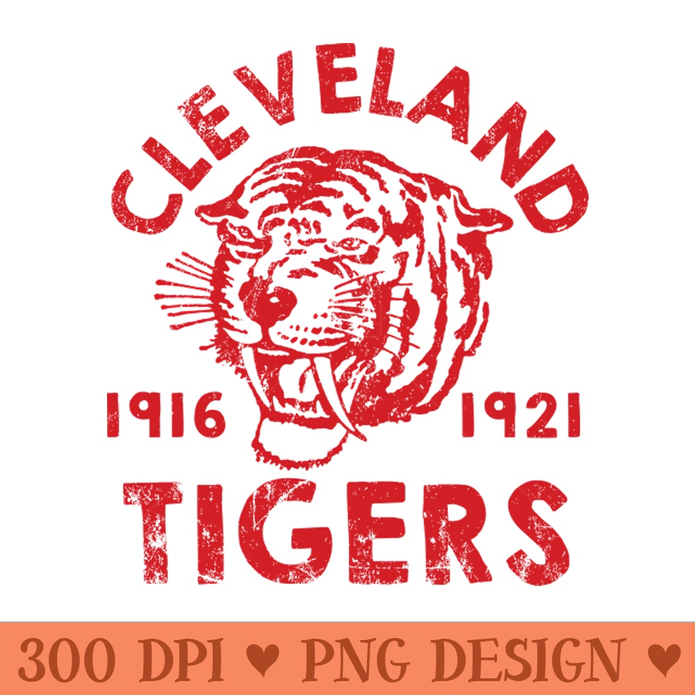 Cleveland Tigers - PNG Image File Download | Inspire Uplift