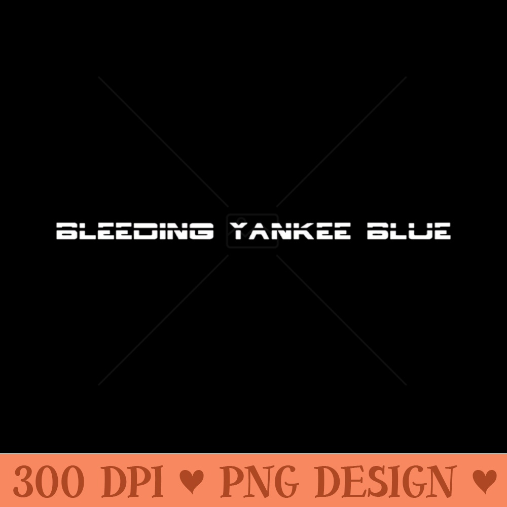 Bleeding Yankee Blue Tron Design - Download High Resolution | Inspire ...