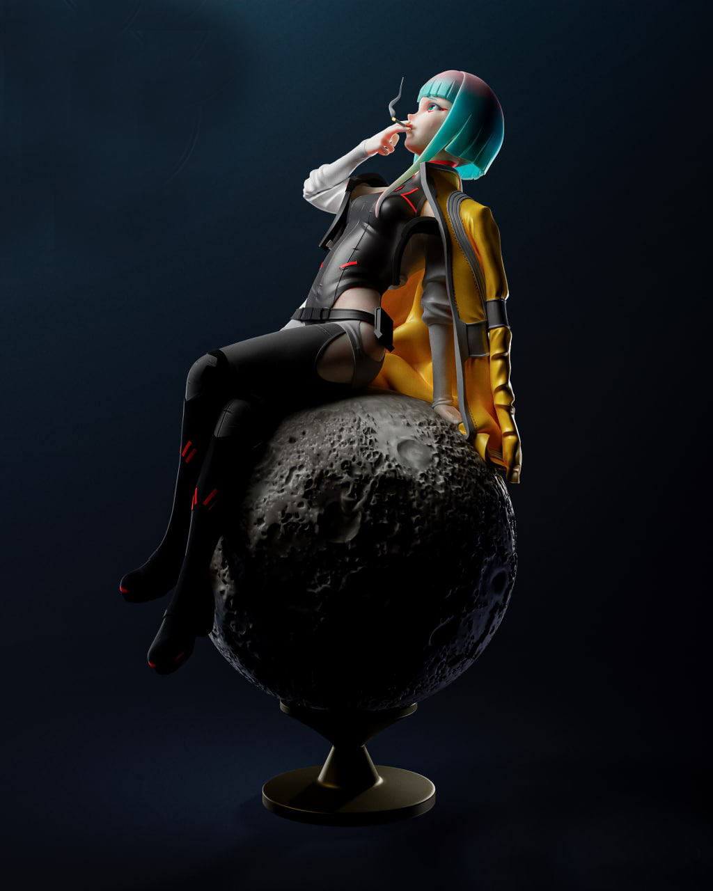Cyberpunk Edgerunner Lucy 3D Model STL Download File, Video | Inspire ...