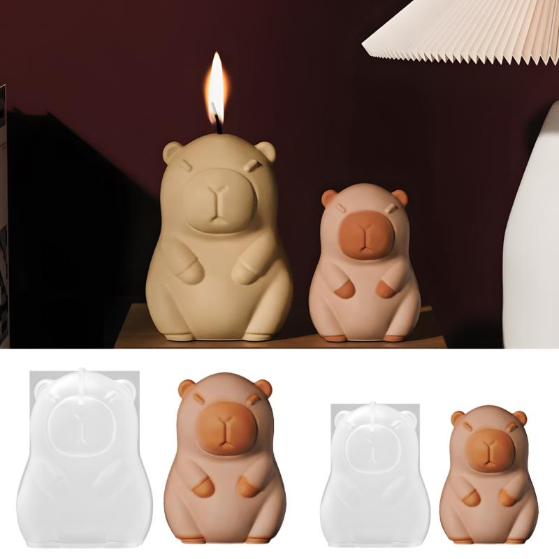 Capybara Candle Mold DIY Wax Resin Craft Kit | Inspire Uplift