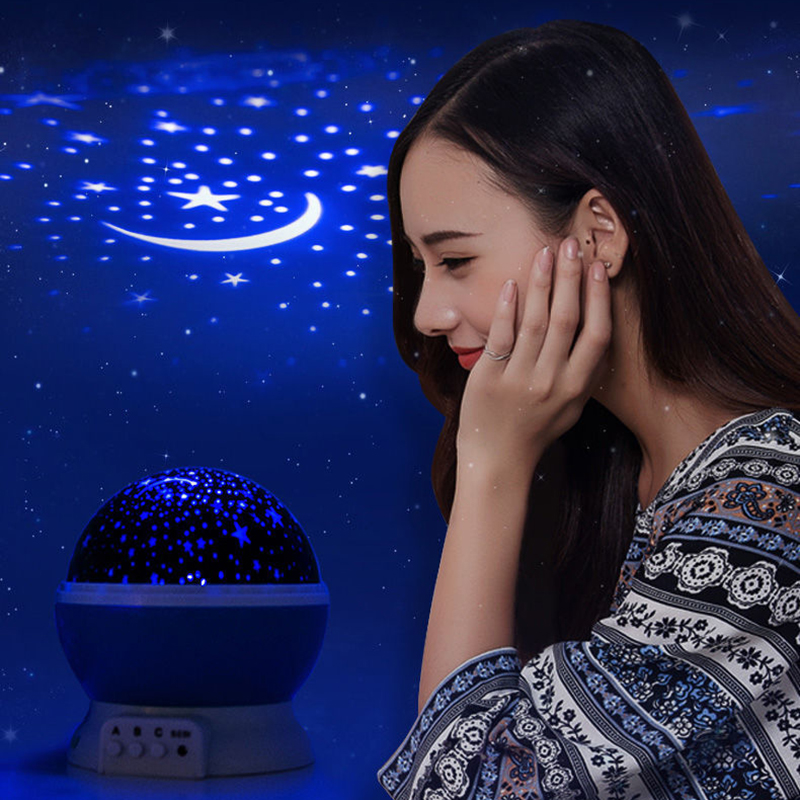 Galaxy Projector Night Light Rotating Starry Sky Lamp | Inspire Uplift