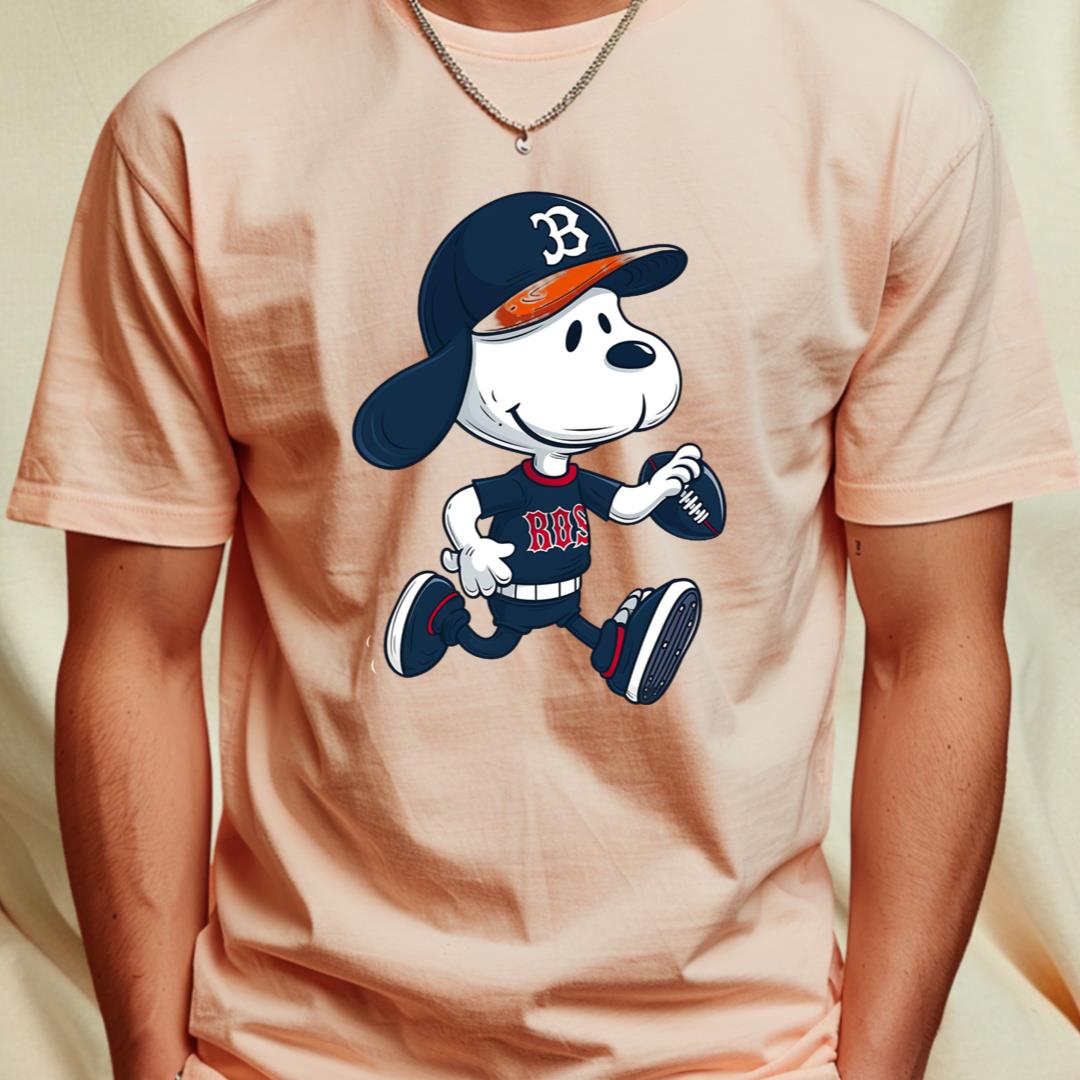 Snoopy vs Boston Red Sox Logo Beagle and Bats PNG, Boston Re | Inspire ...
