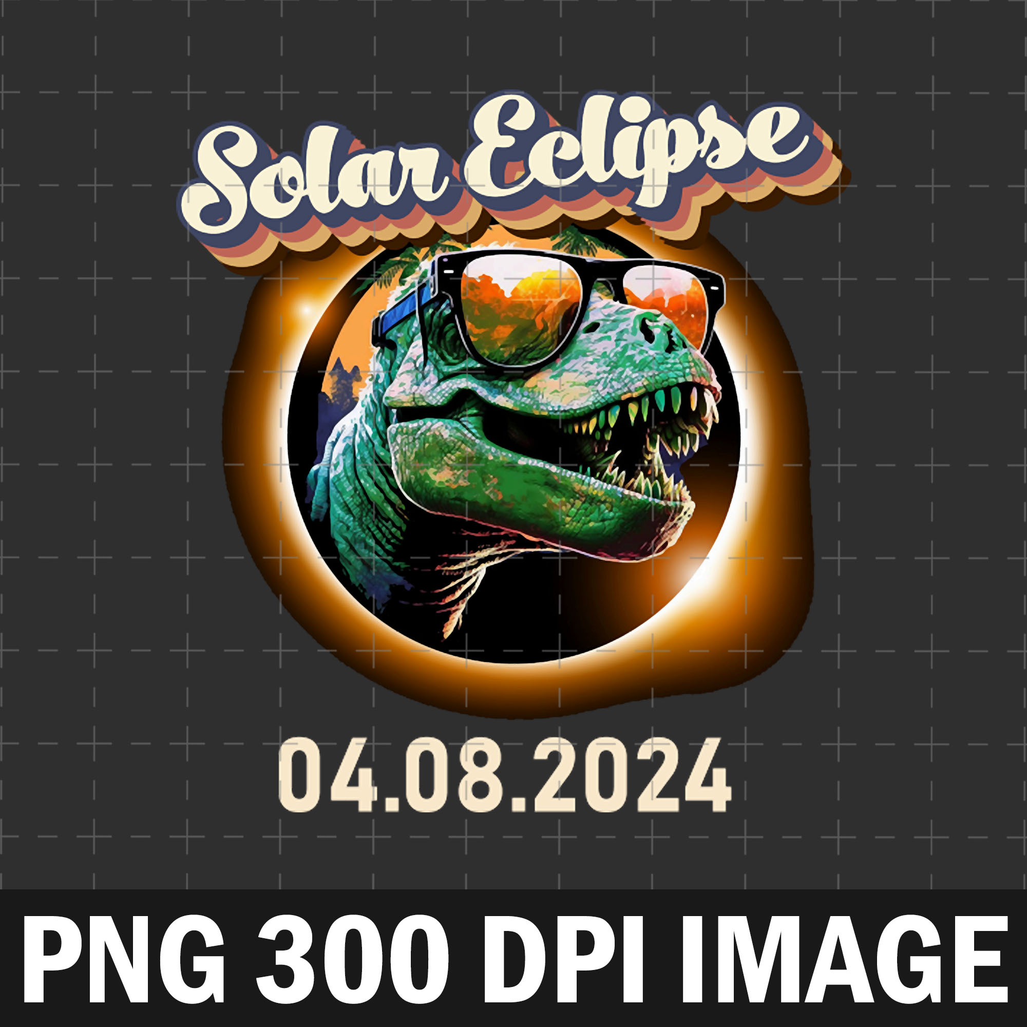 Total Solar Eclipse T-rex April 8 2024 America Solar Eclipse - Inspire ...
