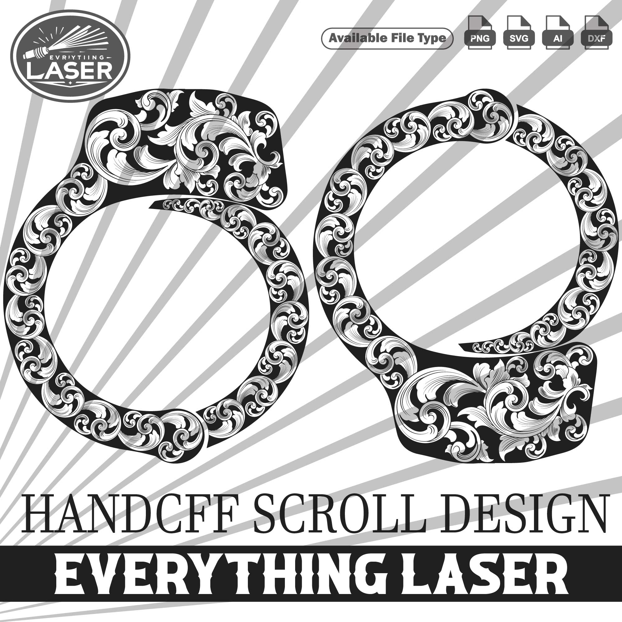 HANDCUFF SCROLL Design 09 ,Logo, Seal, Custom, Ai, Vector, S | Inspire ...