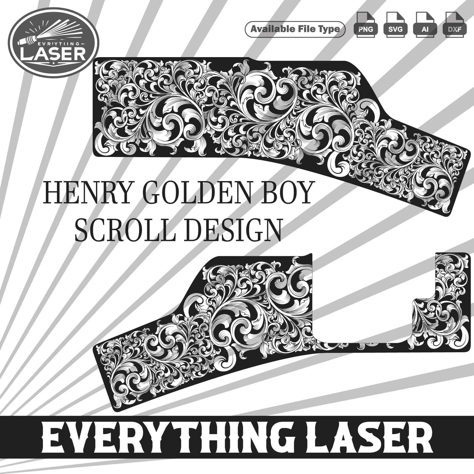 HENRY GOLDEN BOY SCROLL Design,Logo, Seal, Custom, Ai, Vecto | Inspire ...