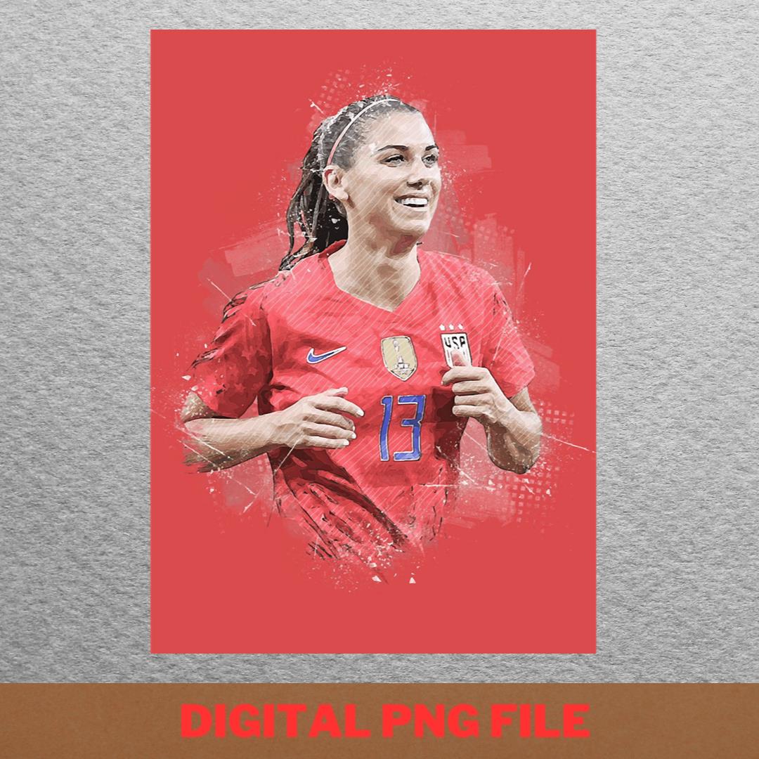 Alex Morgan Childhood Dreams PNG, Alex Morgan PNG, Womens So | Inspire ...