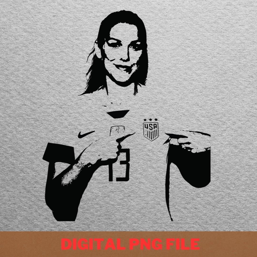 Alex Morgan Headshot PNG, Alex Morgan PNG, Womens Soccer Dig | Inspire ...