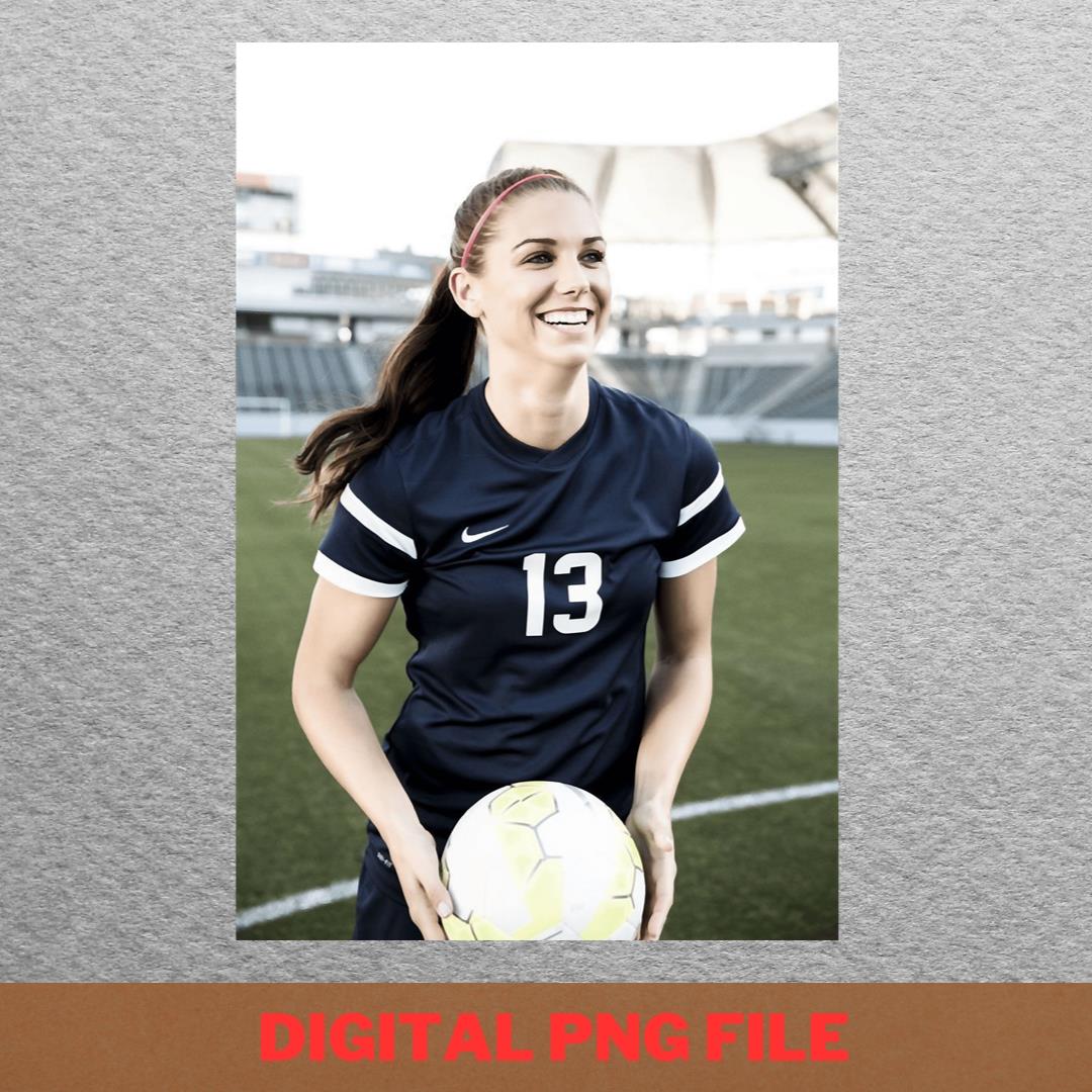 Alex Morgan Skillful Forward PNG, Alex Morgan PNG, Womens So | Inspire ...