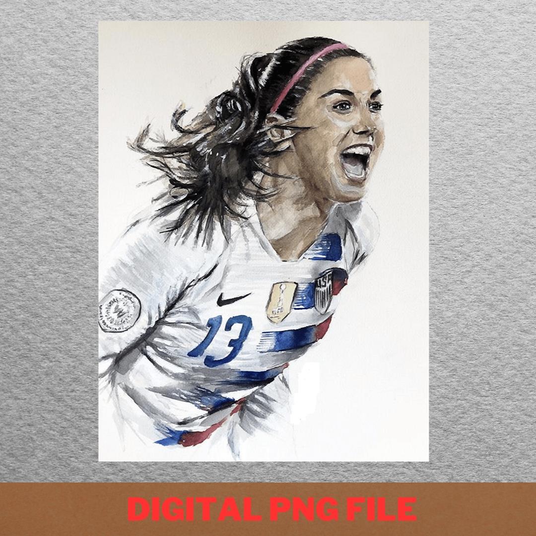 Alex Morgan Soccer Strategy PNG, Alex Morgan PNG, Womens Soc | Inspire ...