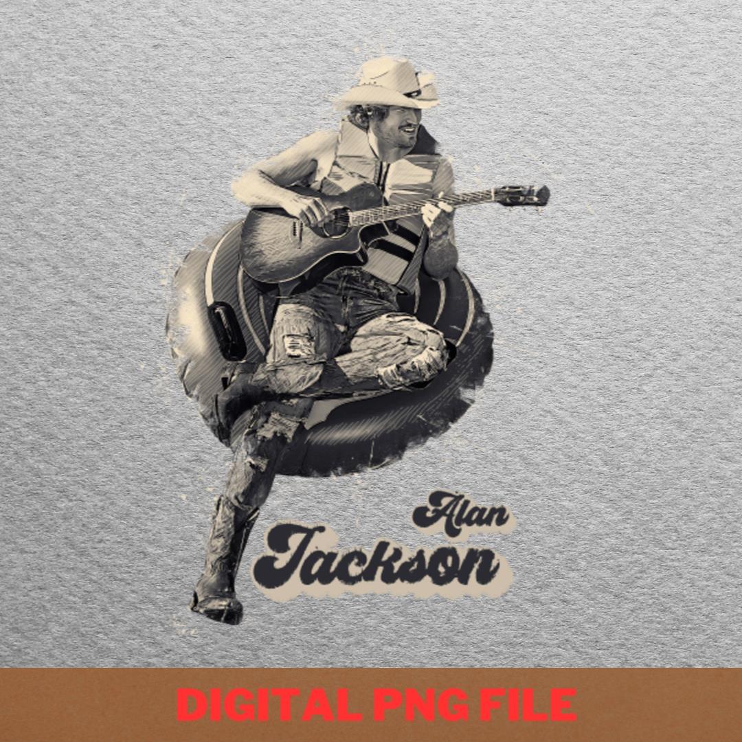 Alan Jackson PNG, Country Music PNG, Outlaw Music Digital Pn | Inspire ...