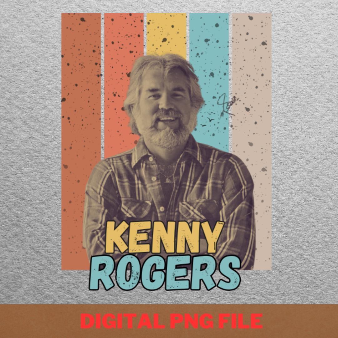 Kenny Rogers PNG, Country Music PNG, Outlaw Music Digital Pn | Inspire ...