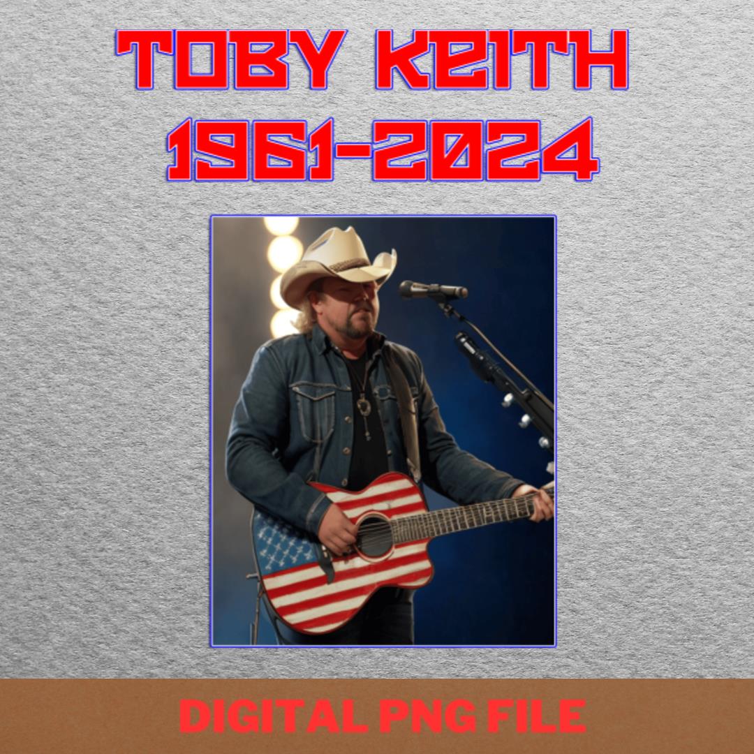 Toby Keith Tribute Memorial PNG, Country Music PNG, Outlaw M | Inspire ...